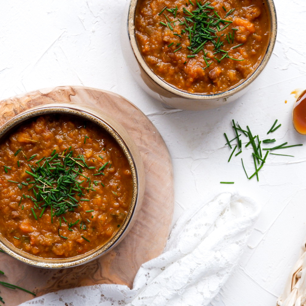 Richly filled lentil soup | Yeast Extract